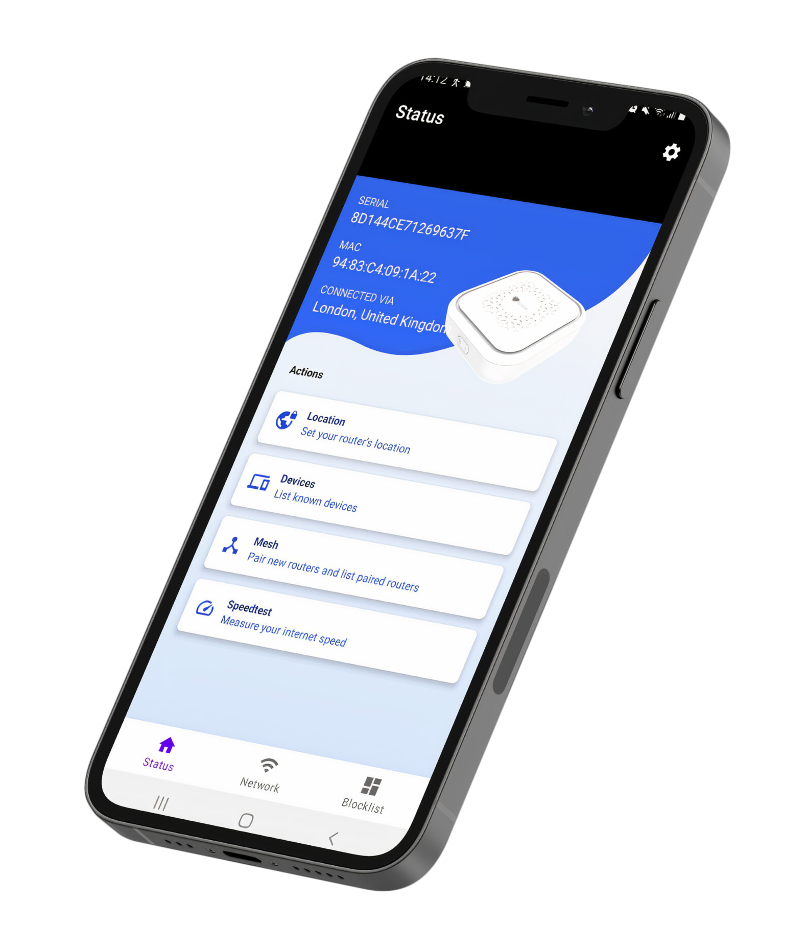 Home - My Secure Router